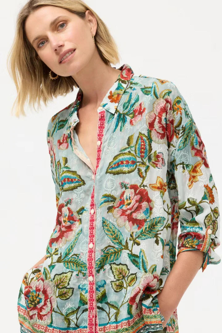 Audrey Button Up Shirt - Gillian – DEPARTMENT ON BEAUFORT